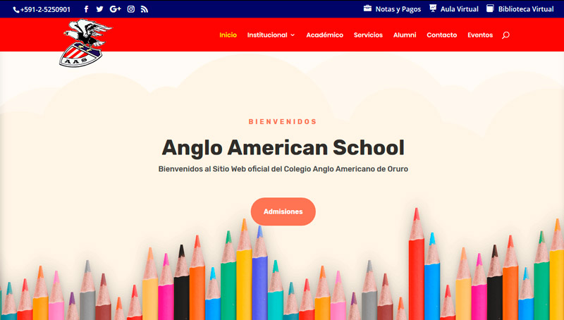 Inicio 2024 - Anglo American School - Oruro A.A.S.